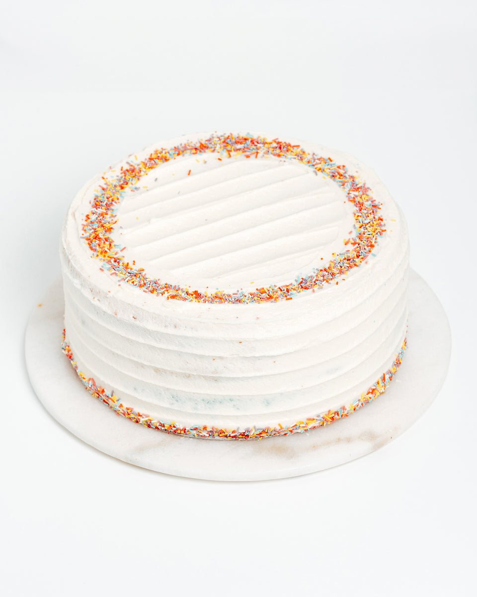 Rainbow Cake (10 inch) – French Village Bakery