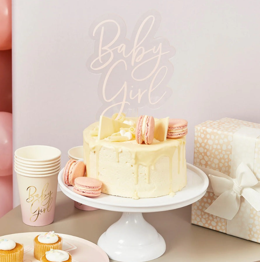 Baby shower cake toppers store